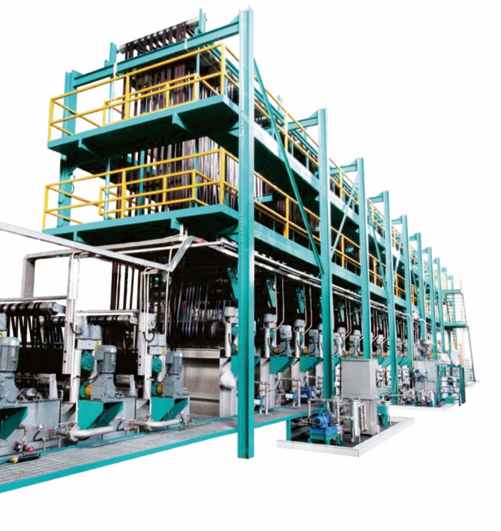 Indigo Rope Dyeing Machine - Petra Textima