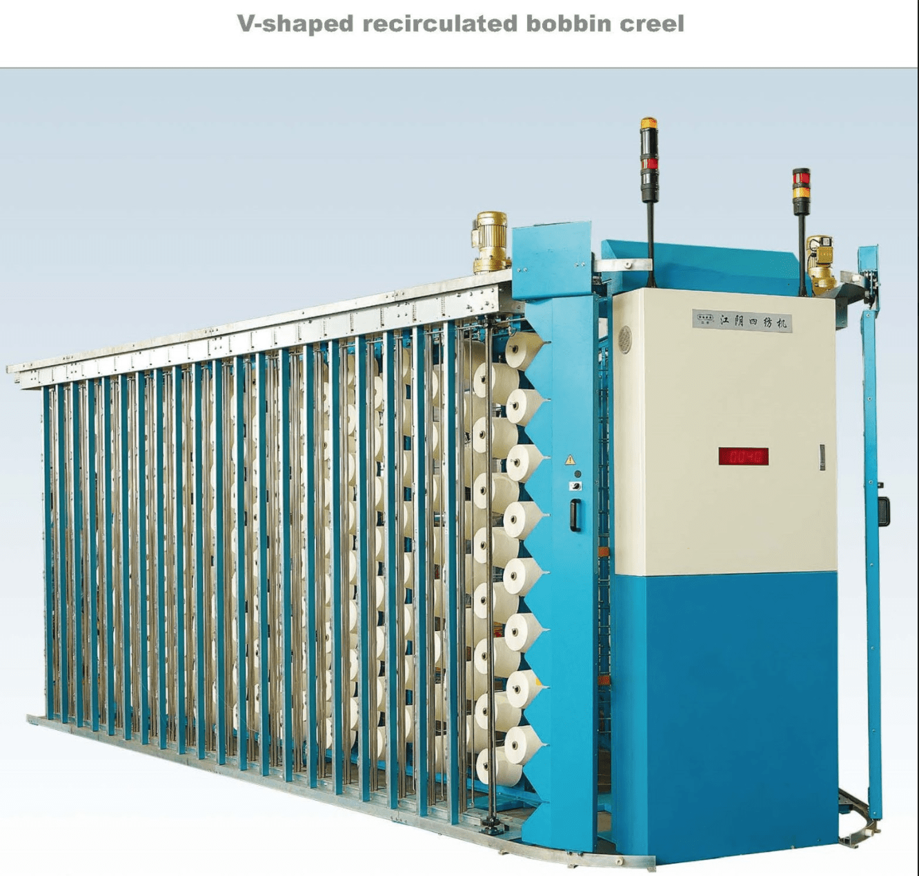 Sectional Warping Machine - Petra Textima